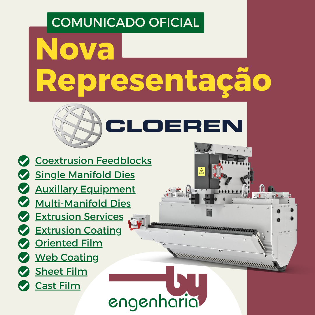 Comunicado Oficial: Nova representação - CLOEREN - BY Engenharia