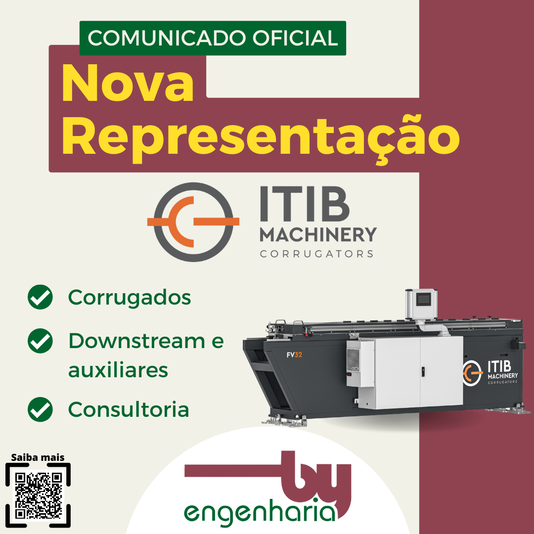 Comunicado Oficial: Nova representação - ITIB MACHINERY - BY Engenharia